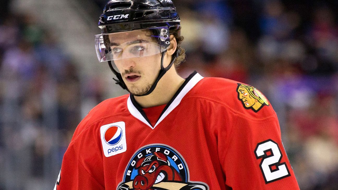 Garret Ross, Blackhawks prospect, has revenge porn charges dropped - ESPN