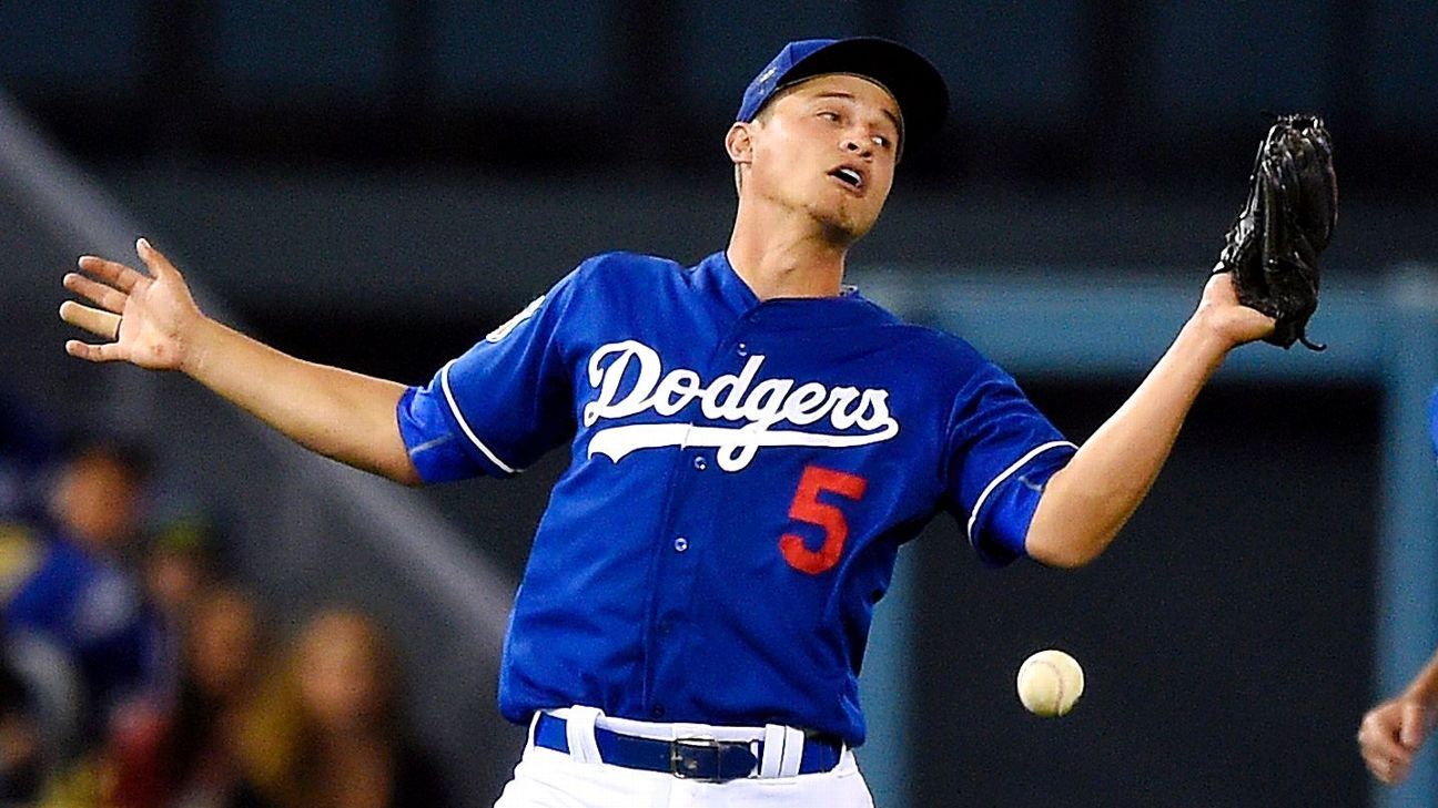 Corey Seager has busy night in return to action for Dodgers - ESPN ...