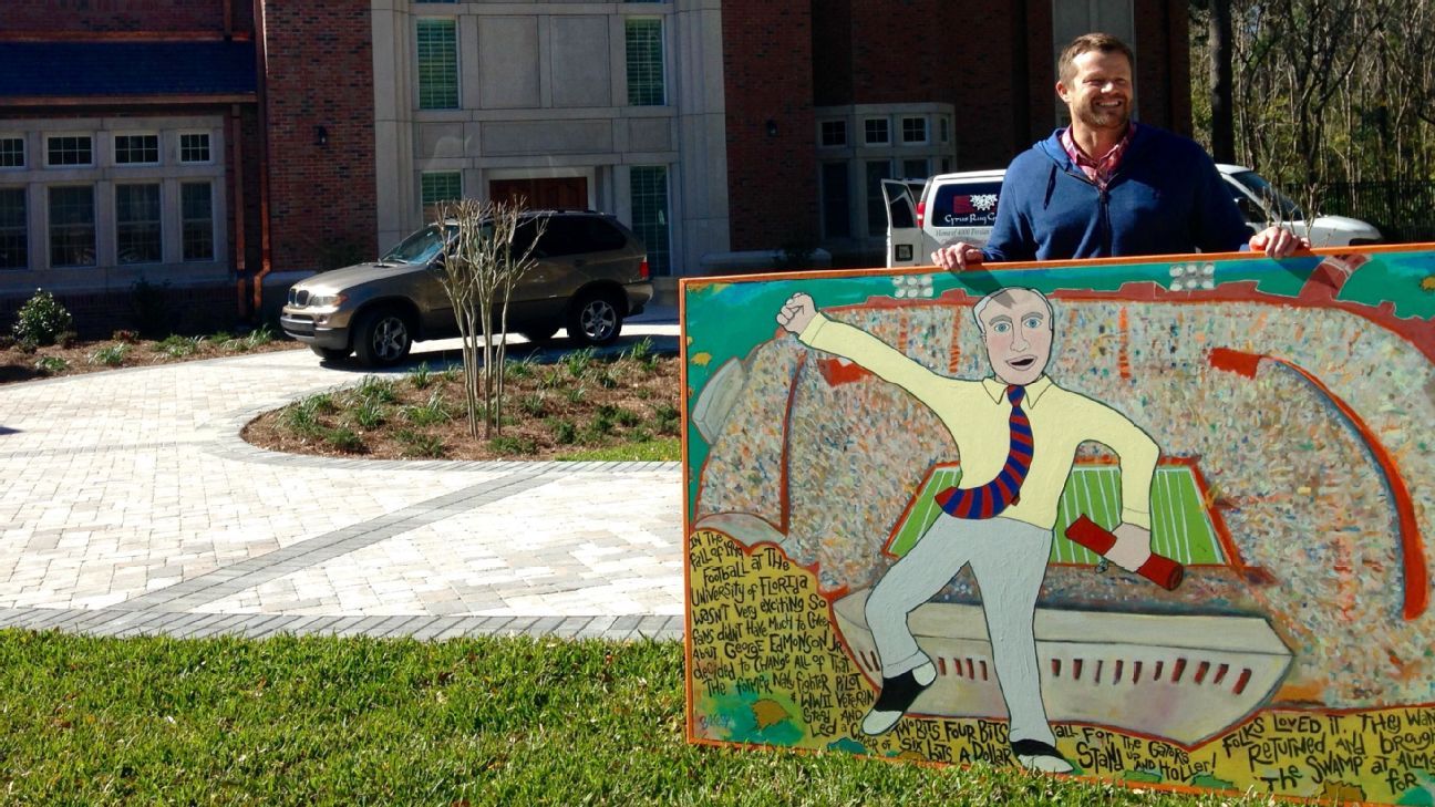 Former Florida Gators standout James Bates finds his artistic side ...