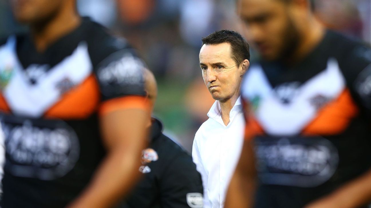 Wests Tigers inconsolable after NRL loss: coach Jason Taylor - ESPN