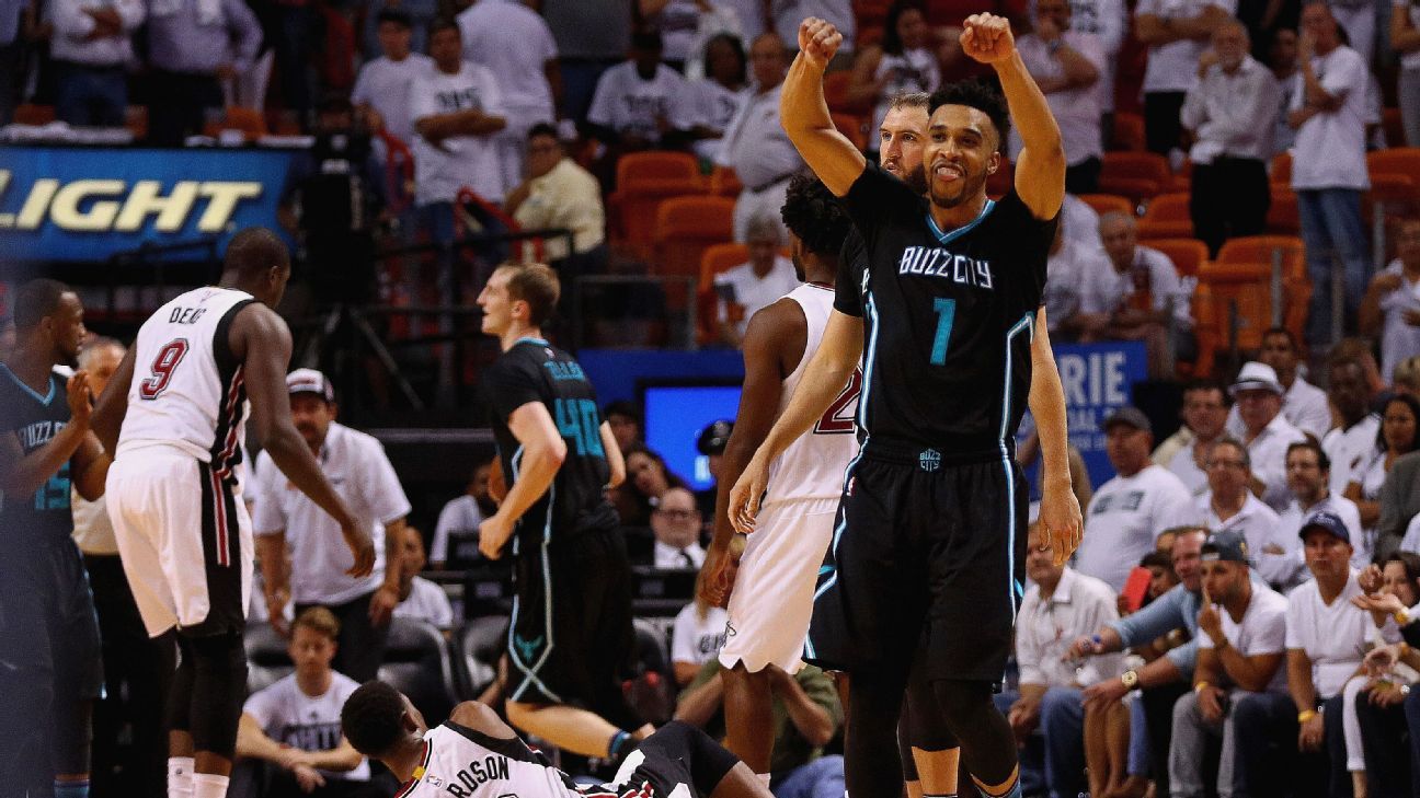 Charlotte Hornets' Courtney Lee's 3 makes up for missed layups - ESPN ...