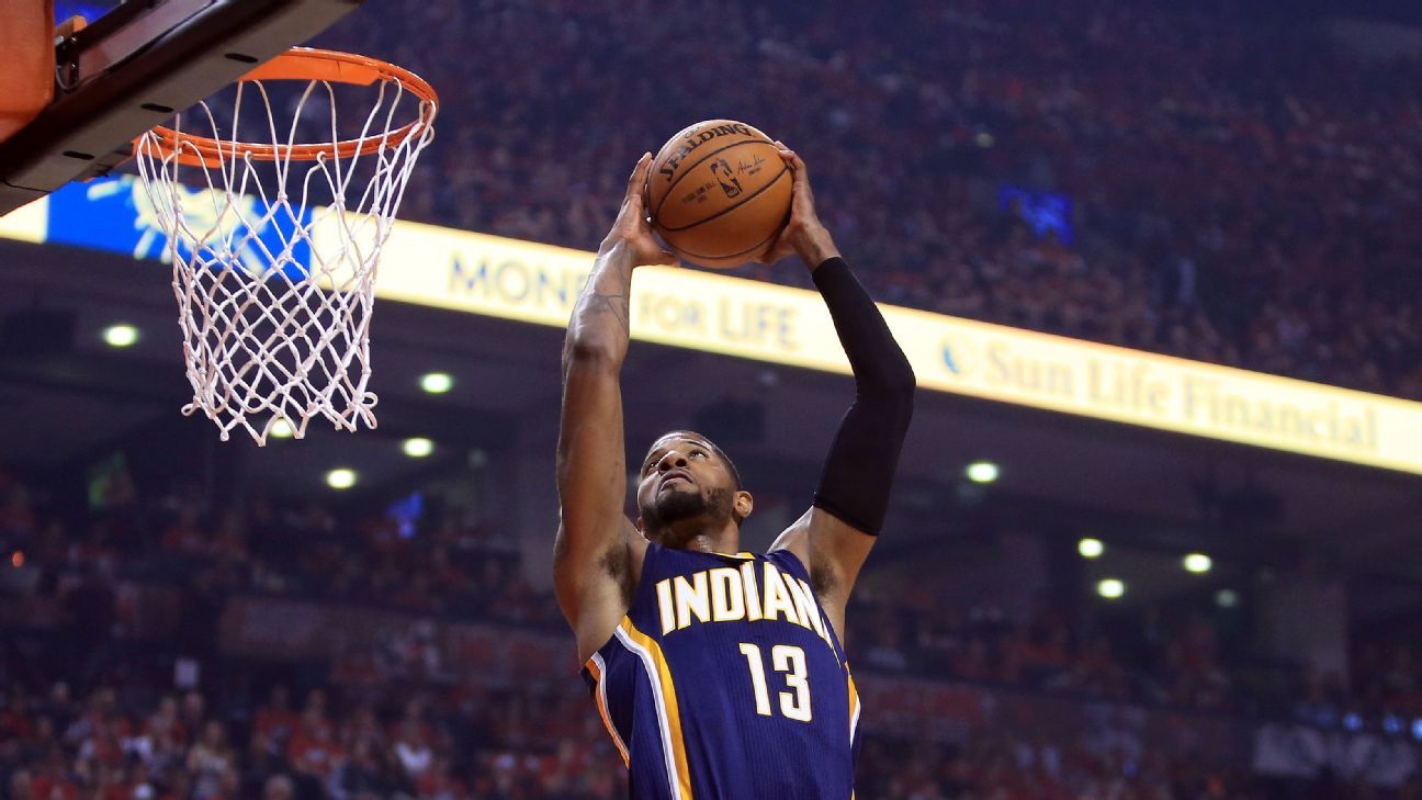 Pacers president Larry Bird willing to extend Paul George's max deal - ESPN