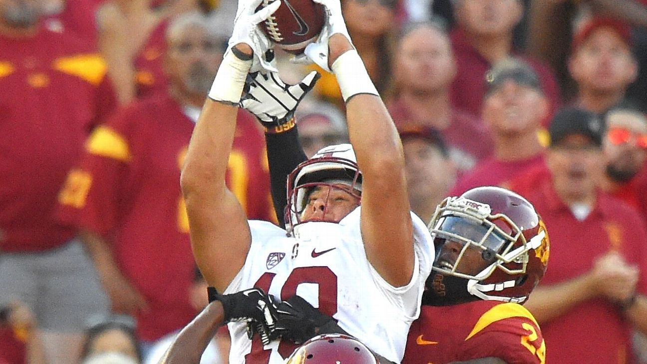 Stanford's Austin Hooper could be quite a catch for Atlanta Falcons ...