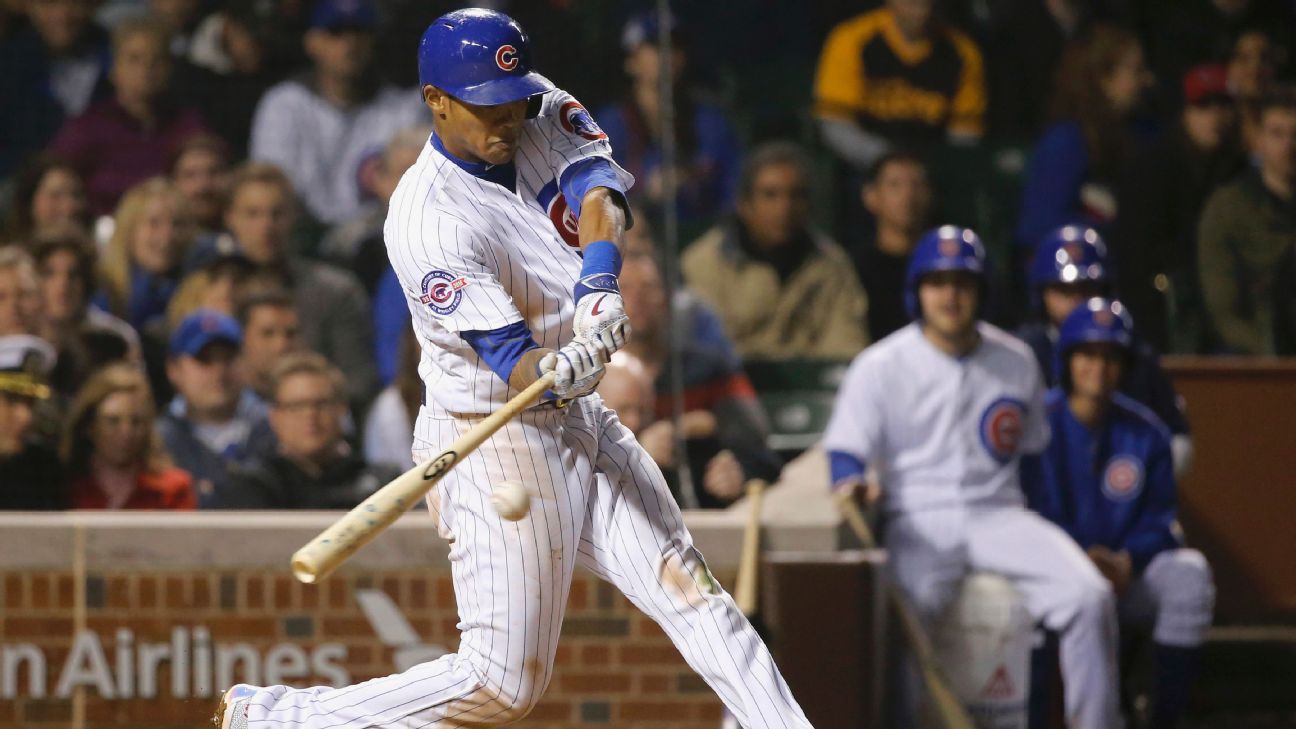 Chicago Cubs mix things up to win eighth consecutive game - ESPN ...