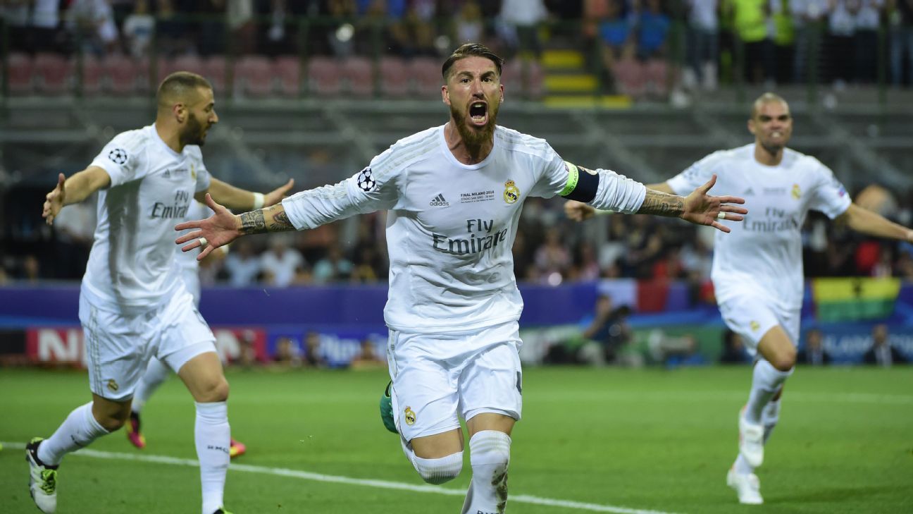 Sergio Ramos ecstatic after securing first UCL title as Real Madrid ...
