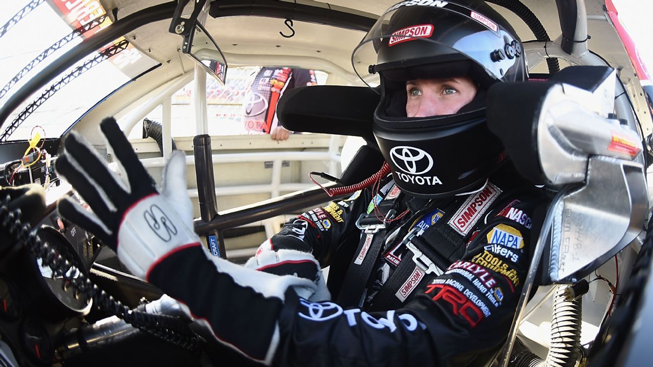 Stock car driver Julia Landauer hopes to graduate to racing's next ...
