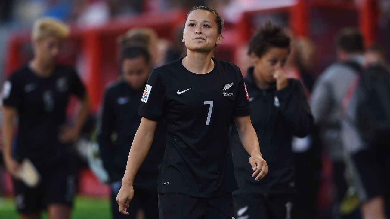 Ali Riley to become fifth New Zealand centurion against Australia - ESPN