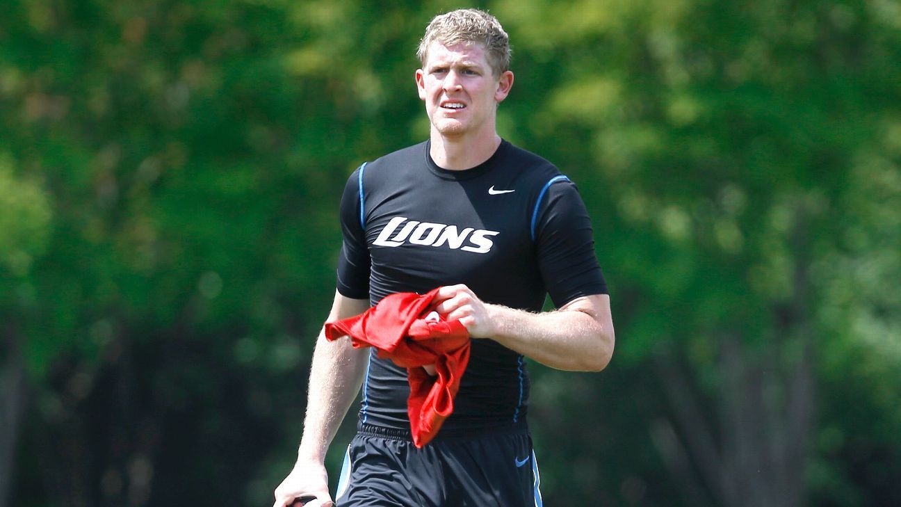 Jake Rudock trying to pick everything up from Matthew Stafford - ESPN ...