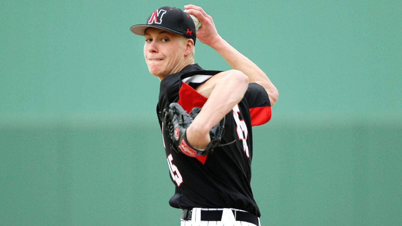 Dustin Hunt baseball Northeastern St. John's Prep Houston Astros - ESPN ...