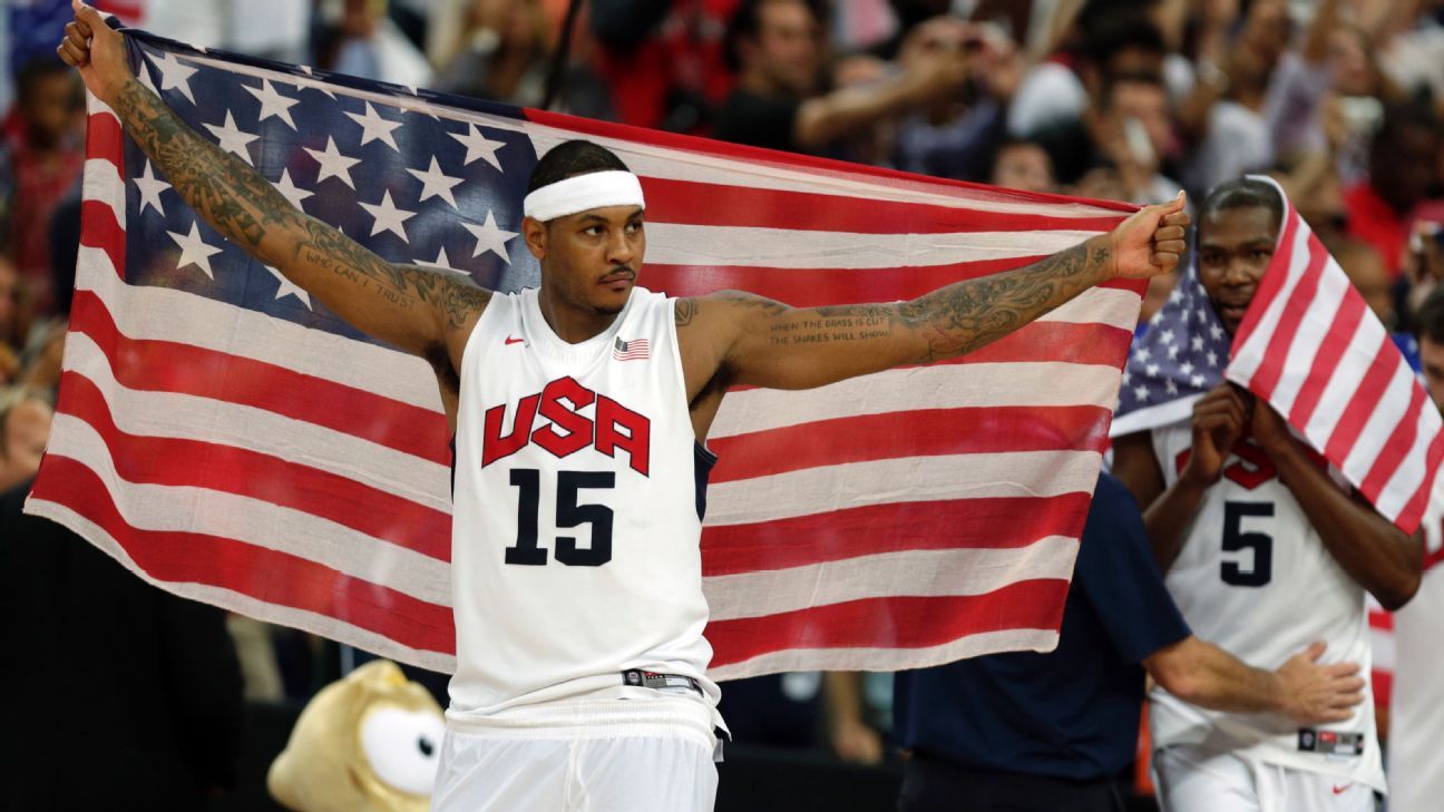 Phelps Face tattoo artist inks Carmelo Anthony's '3 Dome Salute' - ESPN