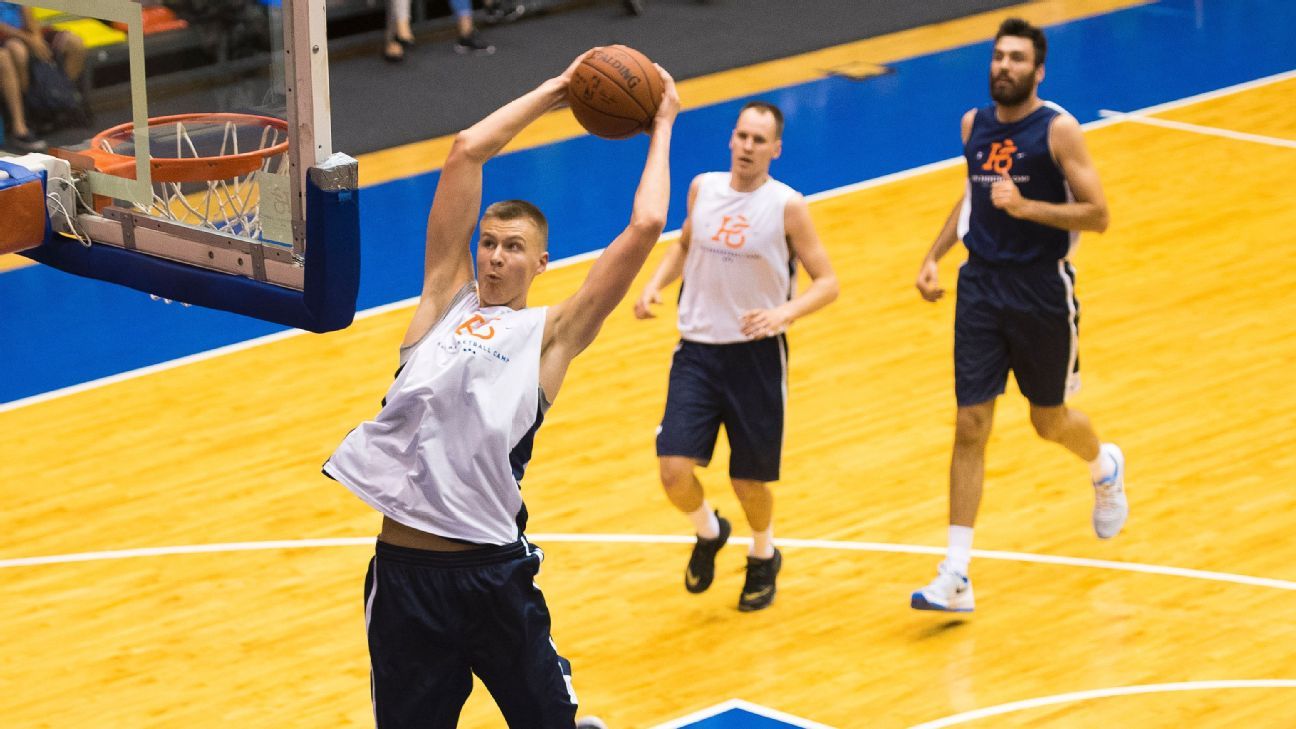 NBA -- New York Knicks' Kristaps Porzingis' journey to the NBA - ESPN