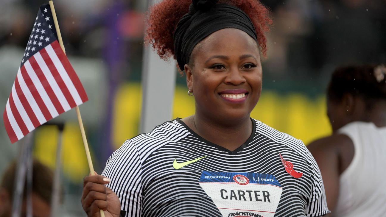 Olympic track trials 2016 - Michelle Carter locks up third Olympic ...