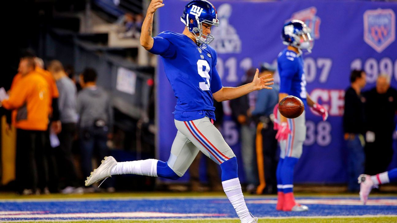 Giants release punter Brad Wing after rough 2017 season - ESPN