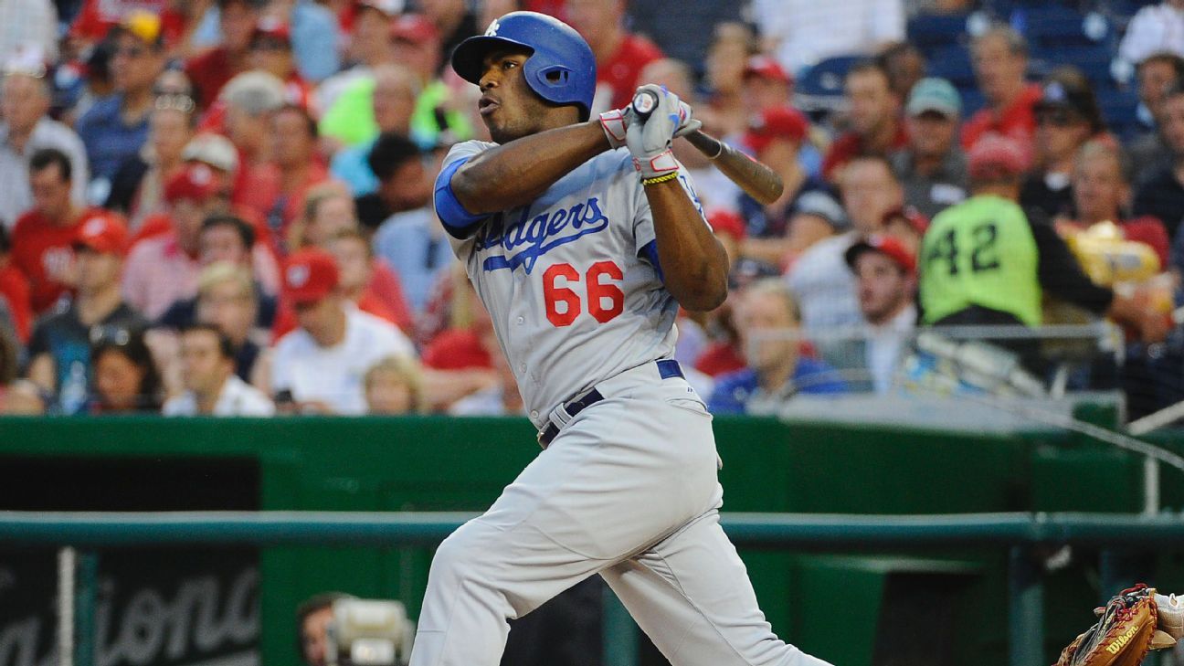 Un Yasiel Puig muy diferente llega a Miami - ESPN