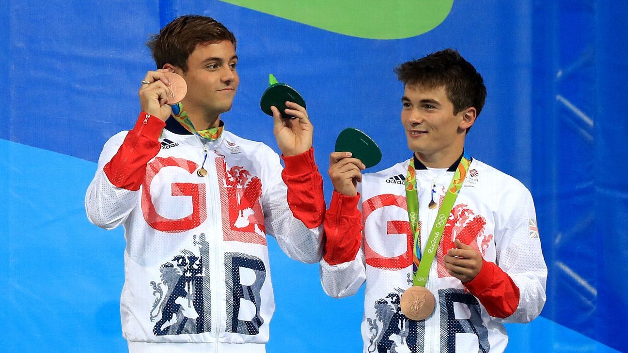Tom Daley and Dan Goodfellow dive to bronze for Britain - ESPN