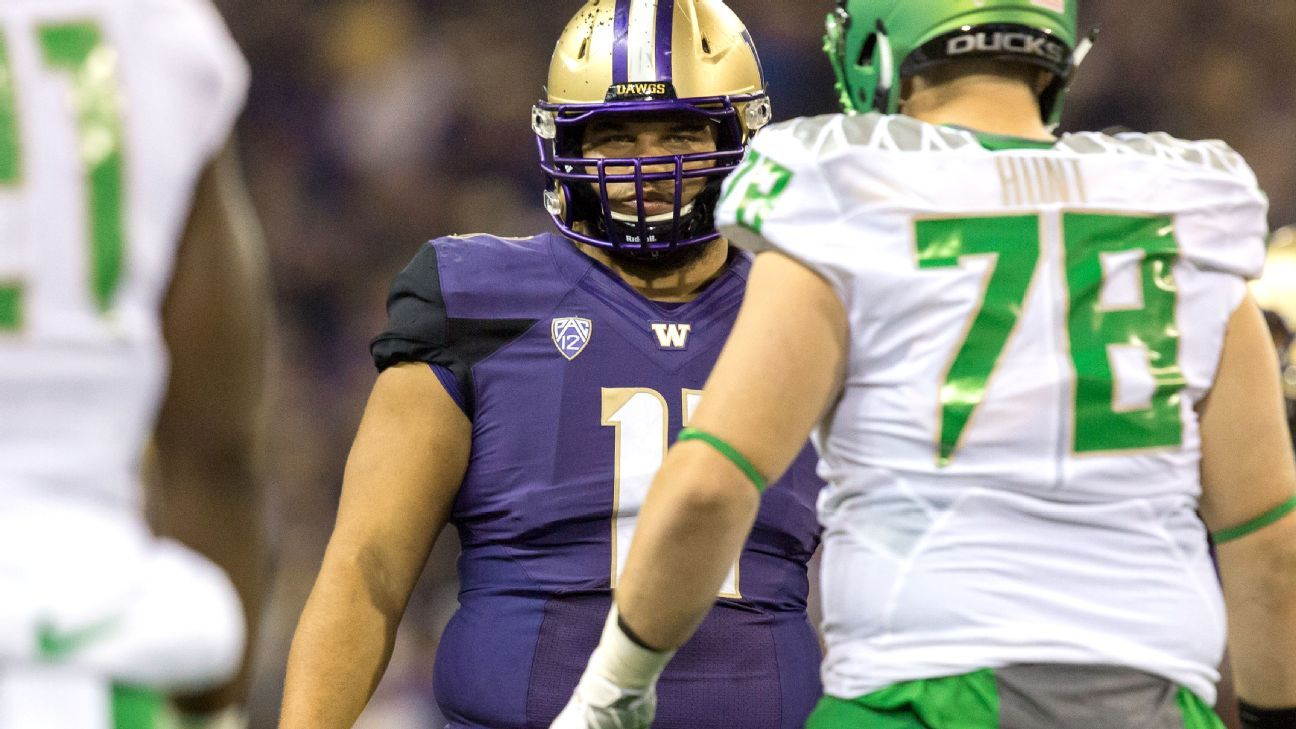 Washington's Elijah Qualls escaped drugs, violence for NFL shot - ESPN ...