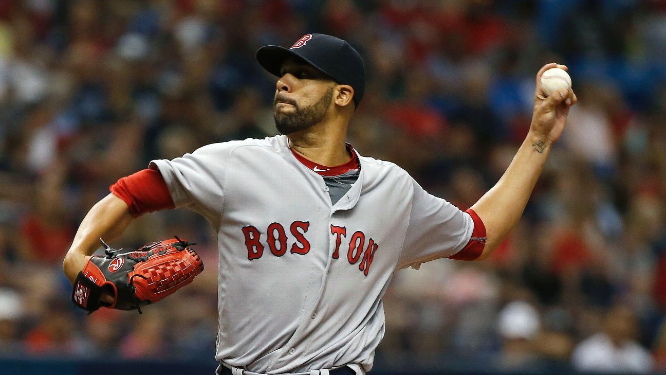 David Price leads Red Sox to top of AL East - ESPN - Boston Red Sox ...