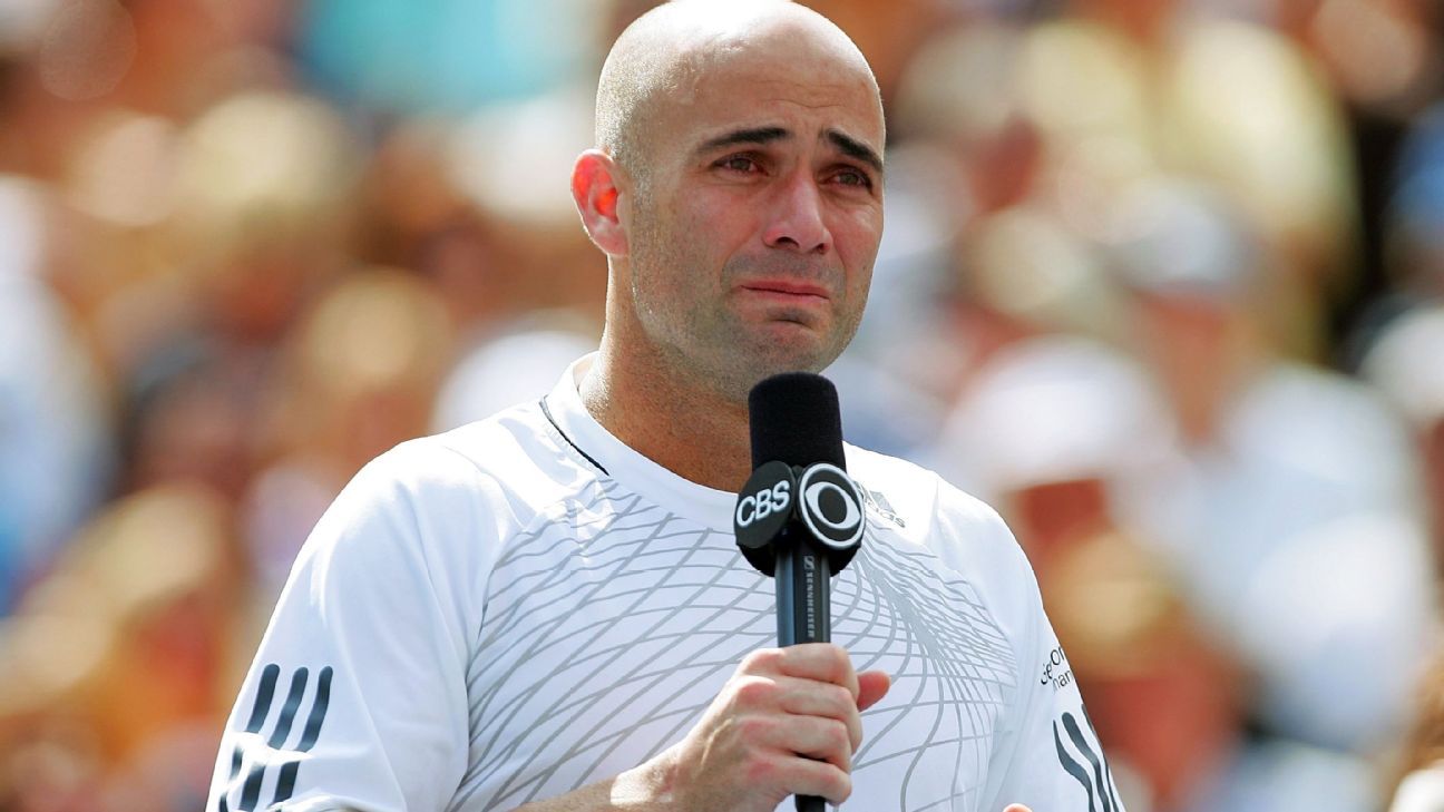 Andre Agassi's powerful US Open farewell from 2006 still resonates - ESPN