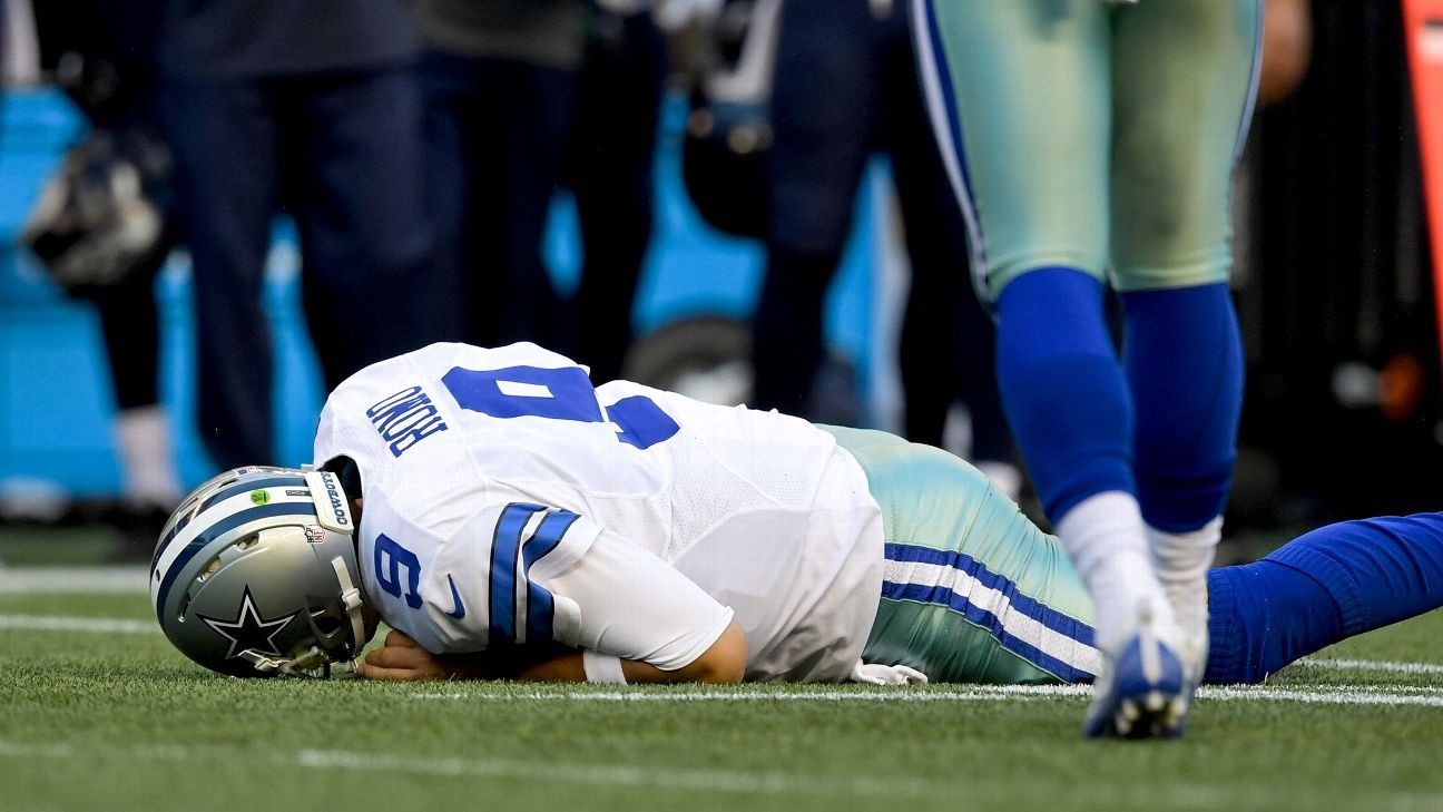 Tony Romo's injury history: Fragile, unlucky or both? - ESPN - Dallas ...