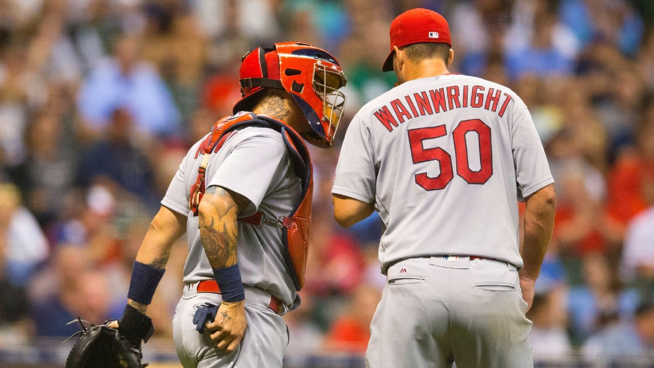 Cardinals' Yadier Molina, Adam Wainwright turn back the clock - ESPN ...