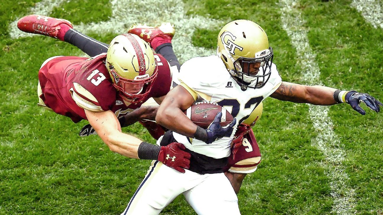 Boston College LB Connor Strachan enjoying coaching role this spring ...