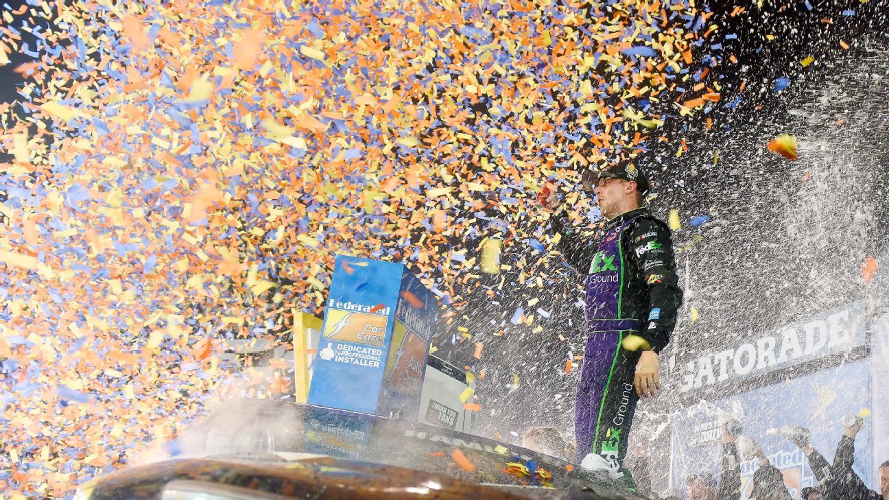 NASCAR - More drama off track than on as Denny Hamlin wins Richmond - ESPN