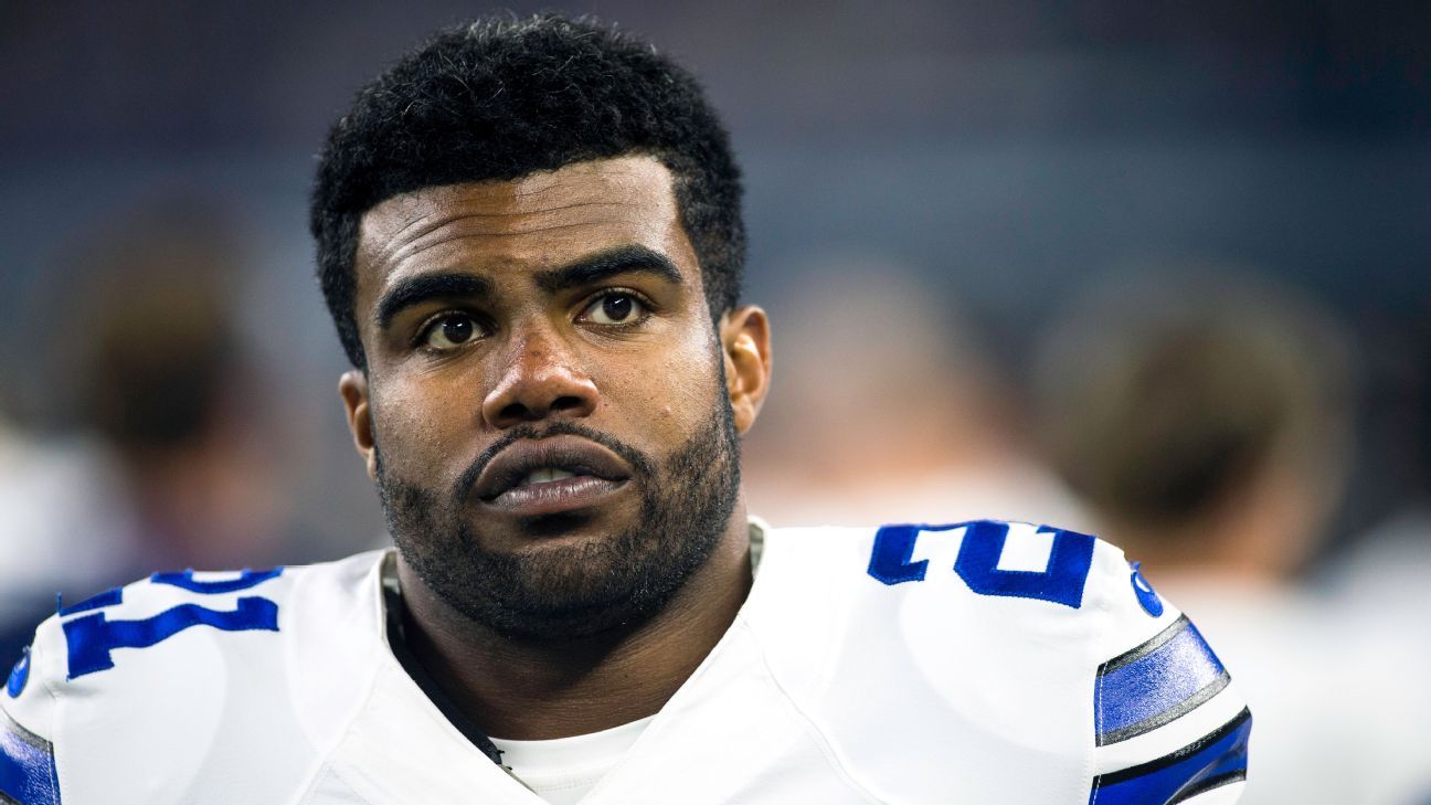 NFLPA files motion on behalf of Dallas Cowboys running back Ezekiel ...