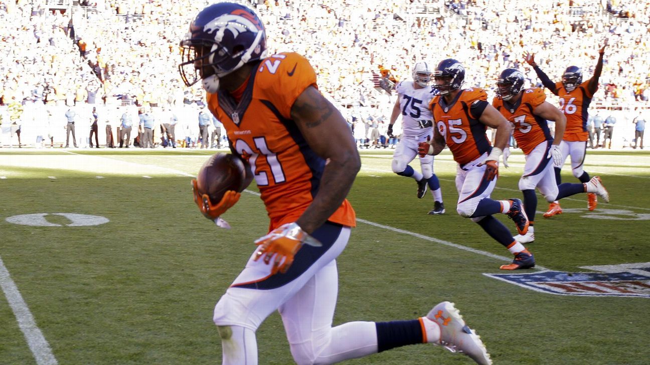 Aqib Talib turns a turnover into a touchdown -- again - ESPN - Denver ...