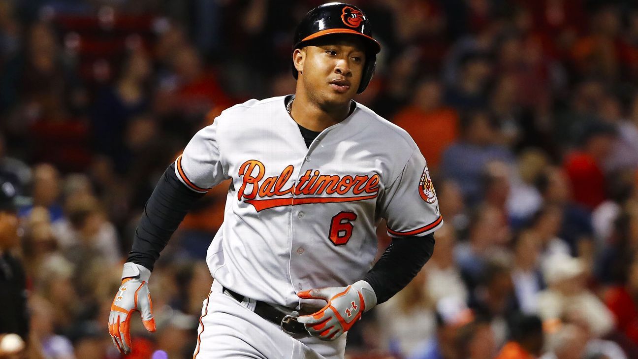 Baltimore Orioles place 2B Jonathan Schoop on DL with oblique strain - ESPN