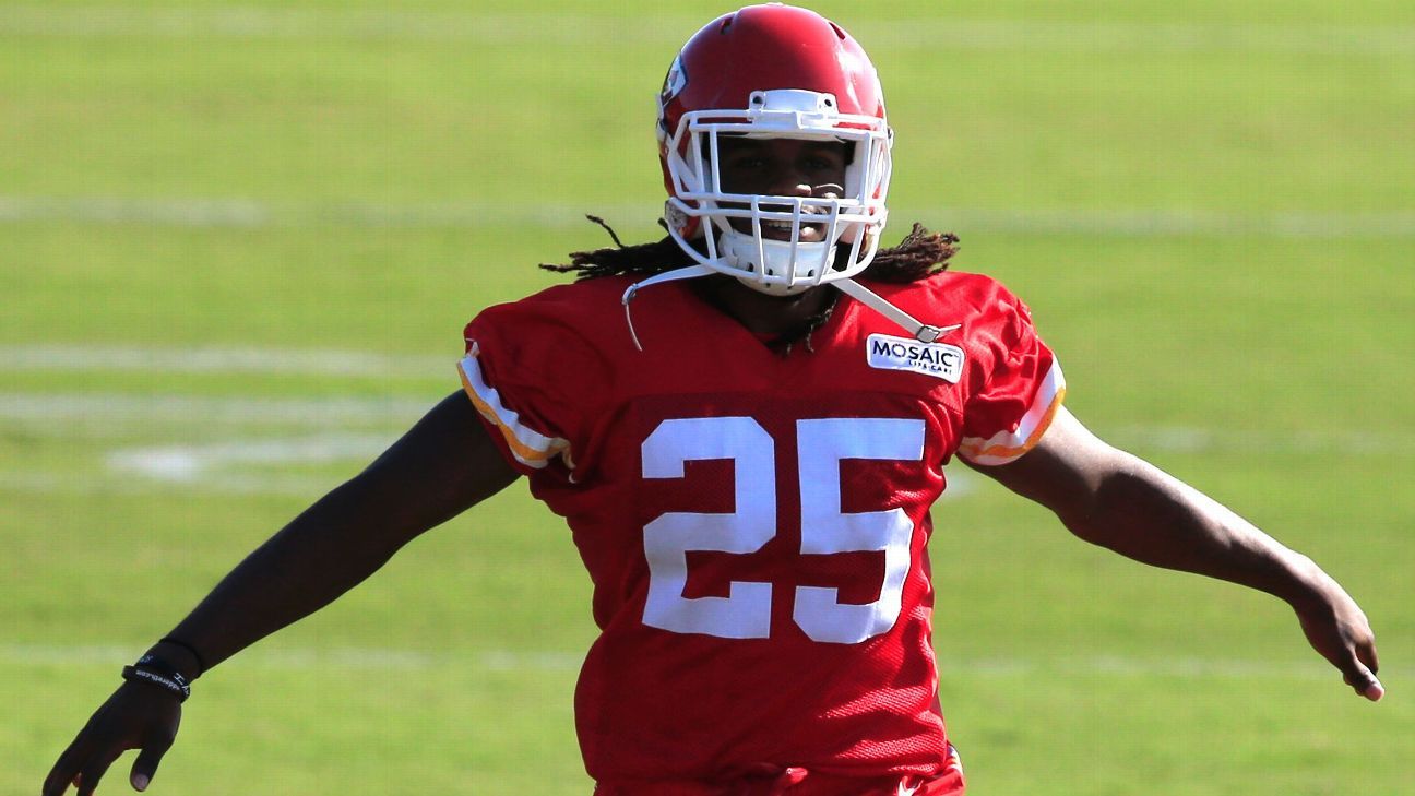 Kansas City Chiefs RB Jamaal Charles out Sunday - ESPN