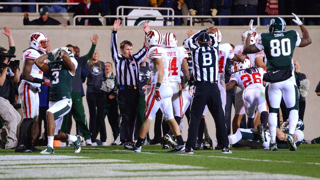 The Michigan State Hail Mary that still breaks Wisconsin fans' hearts ...