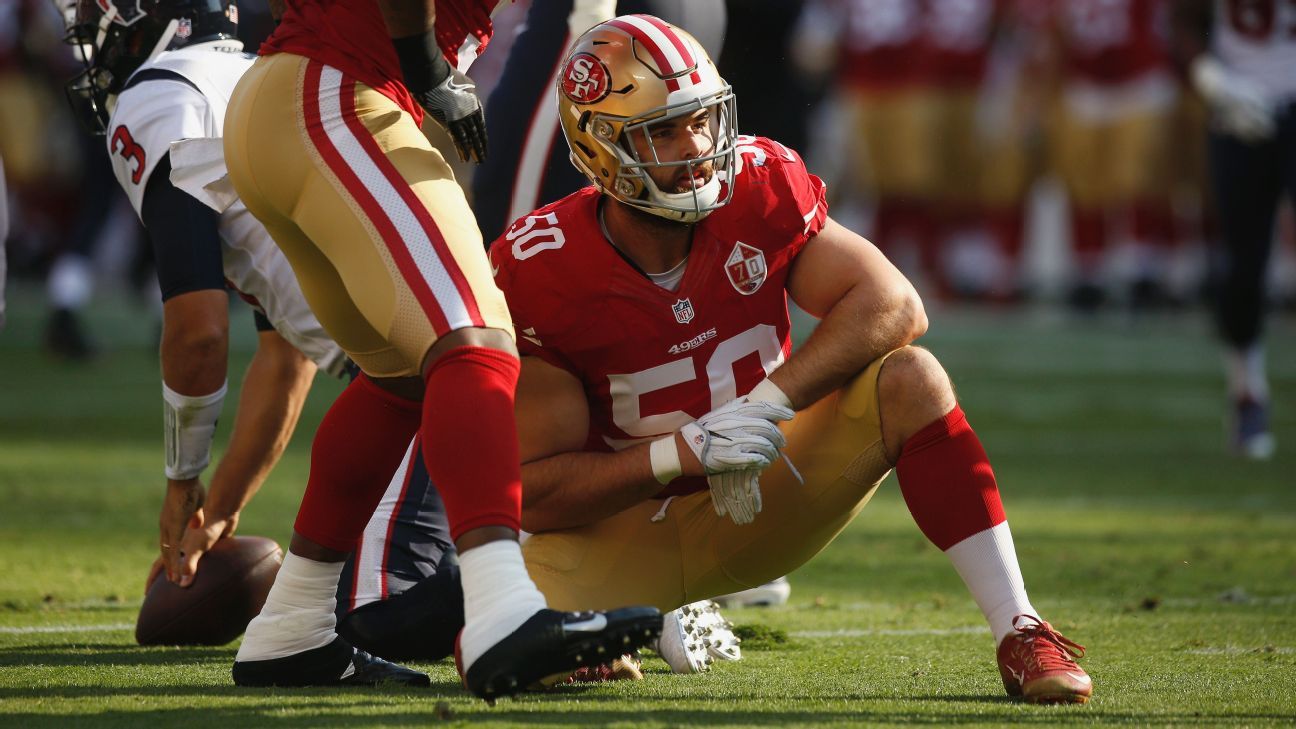 Nick Bellore next man up for 49ers to replace NaVorro Bowman - ESPN ...