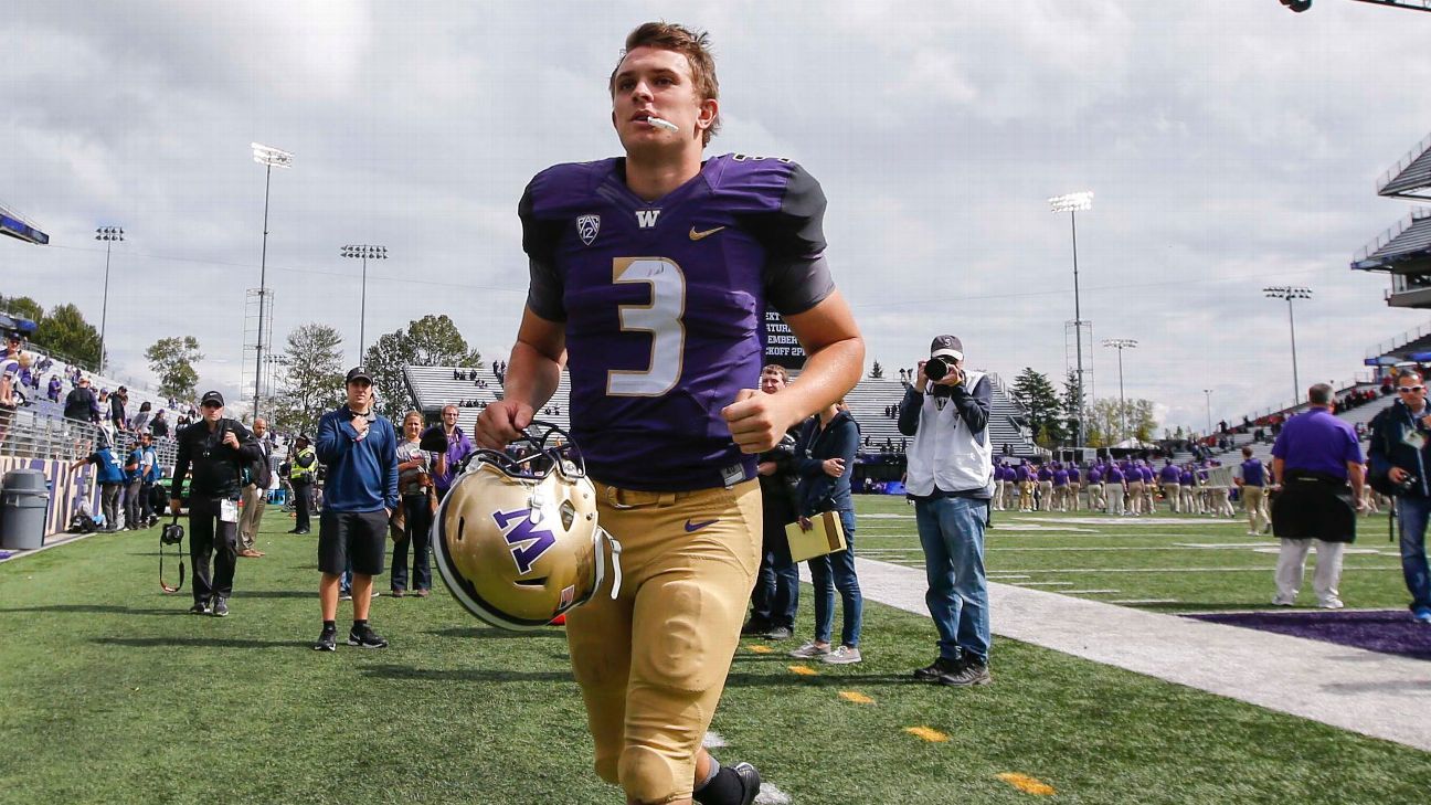 Washington Huskies Jake Browning, Washington State Cougars Luke Falk jockey for position as Pac ...