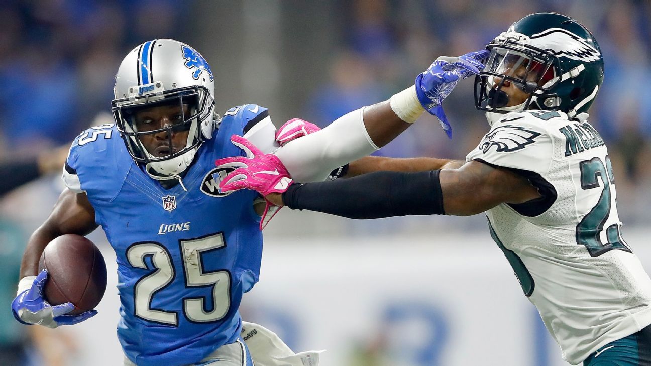 Lions RB Theo Riddick out vs. Rams - ESPN