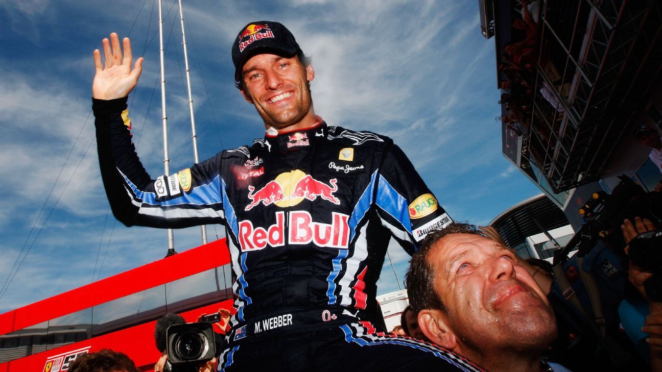 Mark Webber five most memorable moments in Formula One