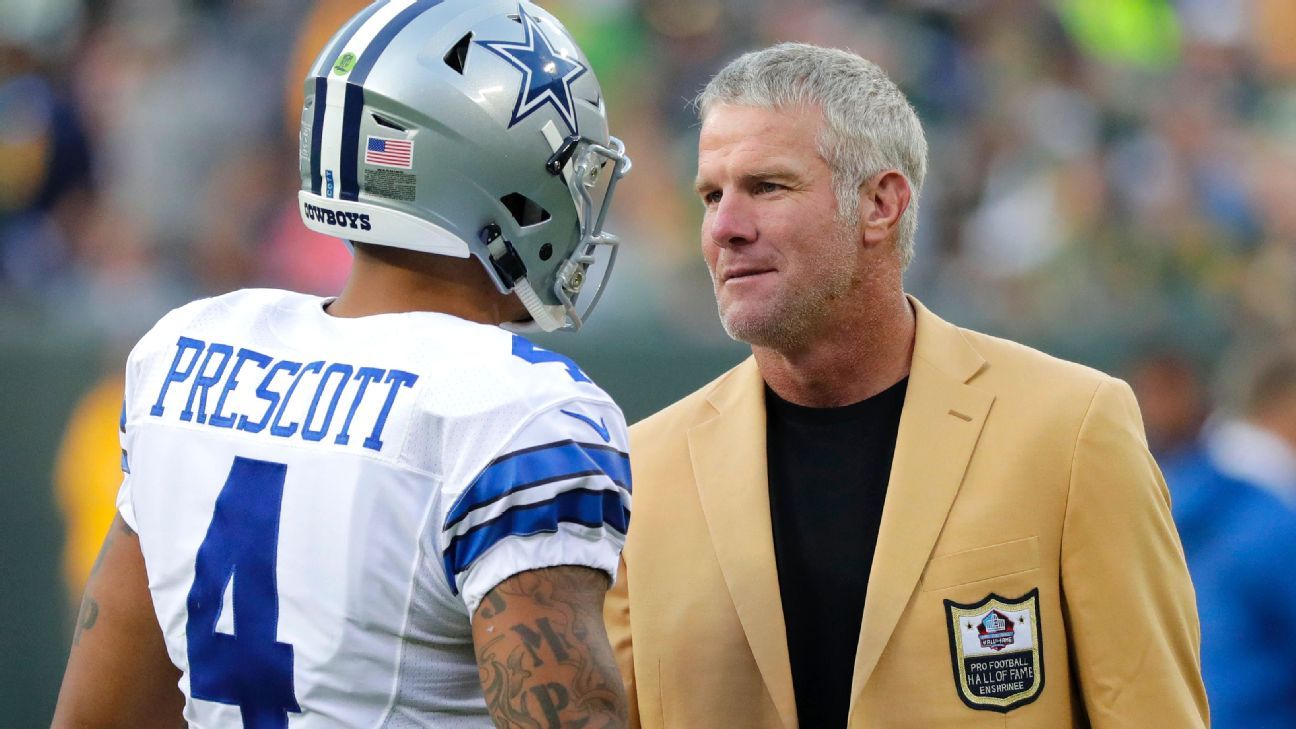 Brett Favre on Dallas Cowboys' Dak Prescott: 'I'm extremely impressed ...