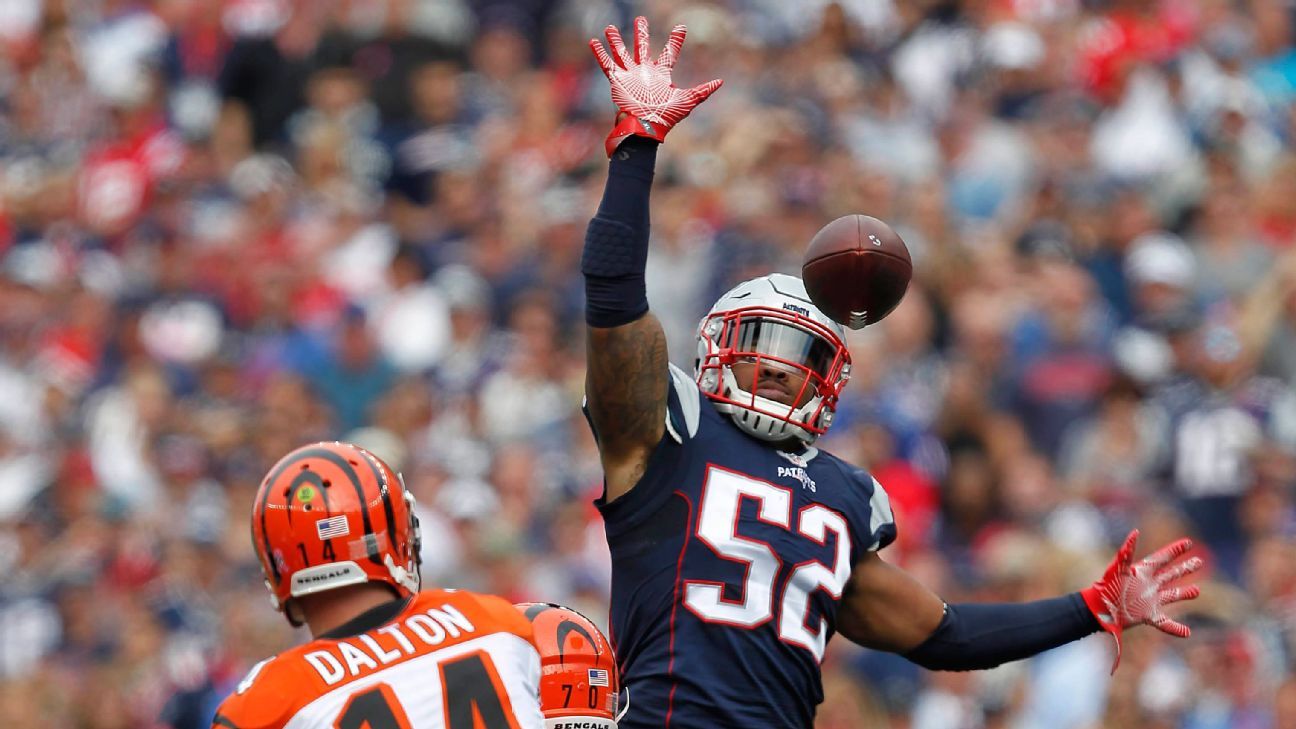 LB Elandon Roberts plays downhill as his playing time increases - ESPN ...