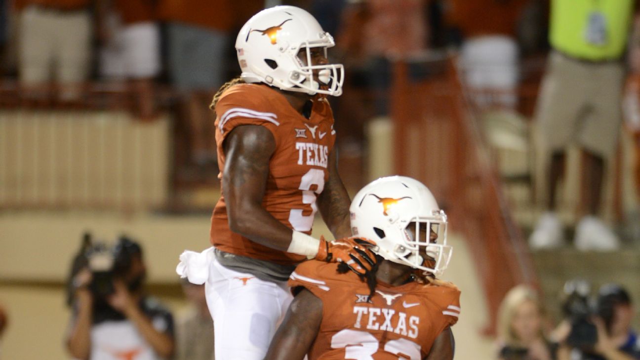 D'Onta Foreman joins Ricky Williams on Texas' 2,000-yard list - ESPN