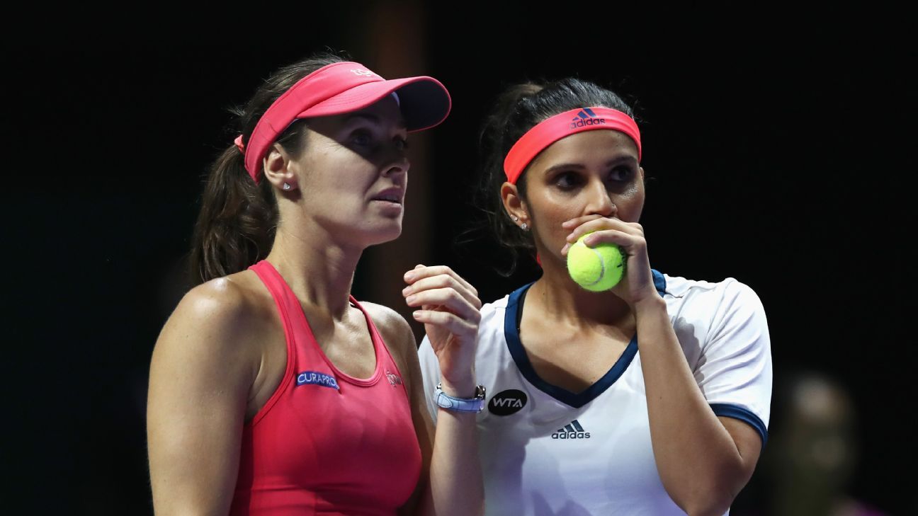 Tennis - Sania Mirza and Martina Hingis enter WTA Singapore semifinals ...