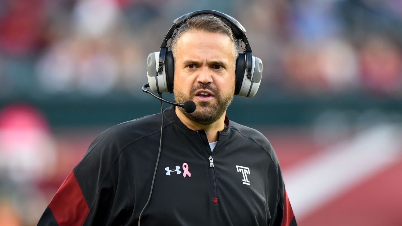 Baylor hires Temple coach Matt Rhule - ESPN