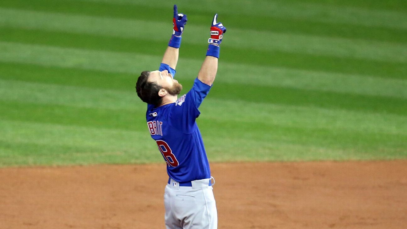 2016 World Series -- Ben Zobrist of Chicago Cubs MVP after go-ahead RBI ...