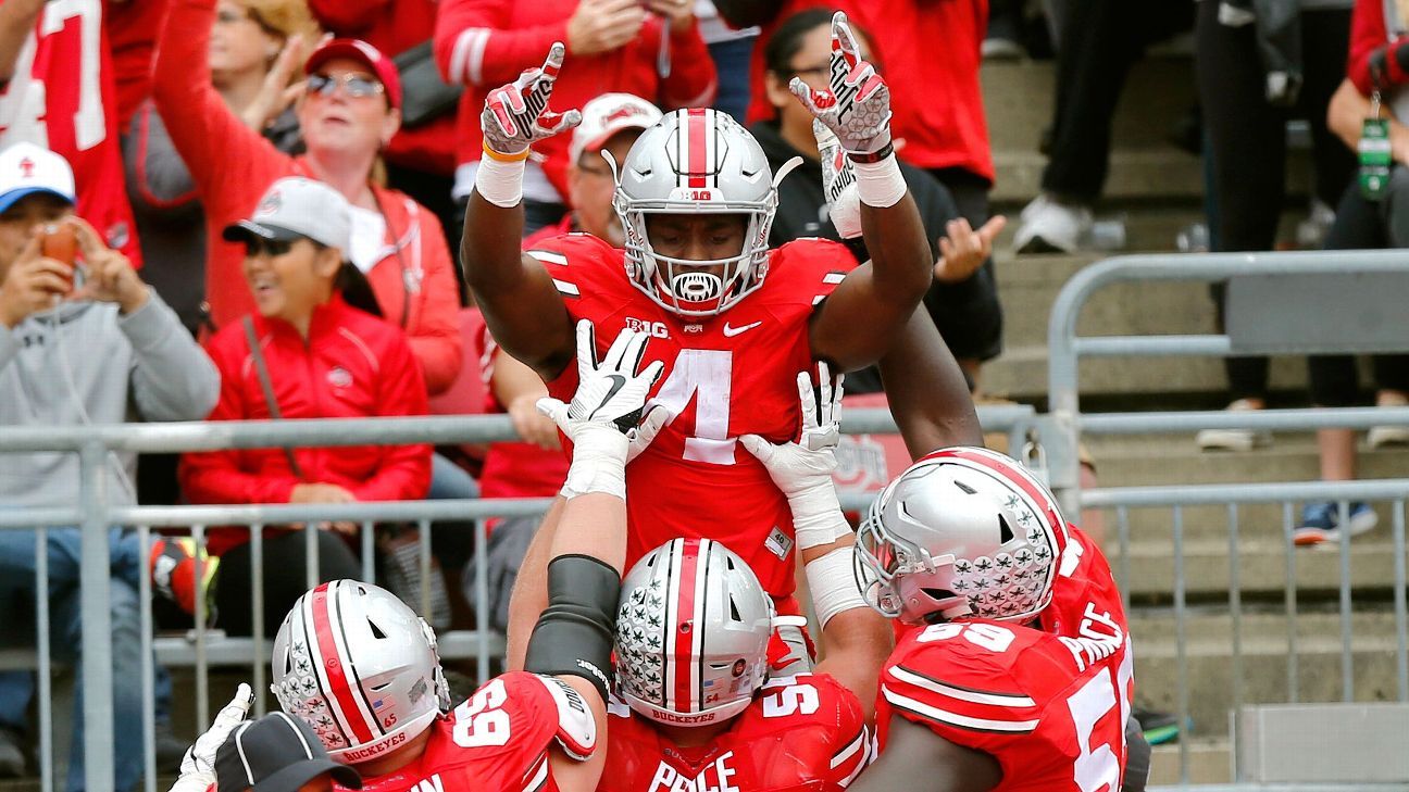 Youngest Ohio State Buckeyes fans receive sneakers from LeBron James - ESPN