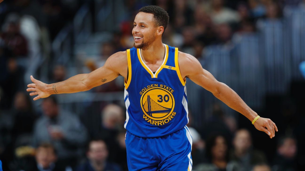 Warriors' Steph Curry puts on another long-range clinic in Denver ...