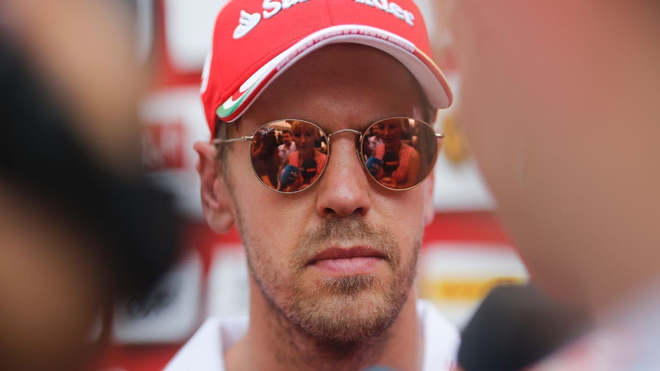 Sebastian Vettel points to Ferrari contract amid Mercedes rumours - ESPN