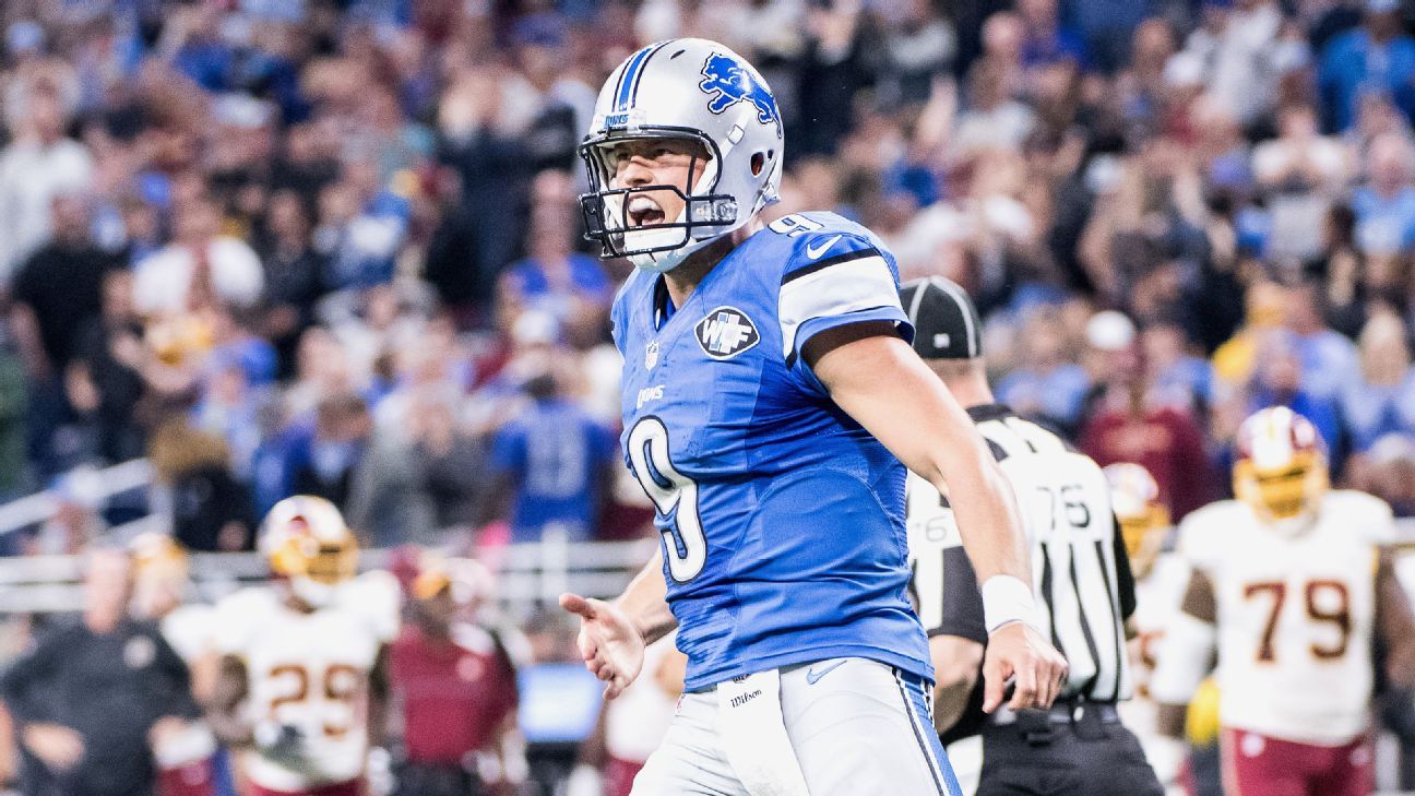 After a week off, Detroit Lions end up in unfamiliar spot: first place ...