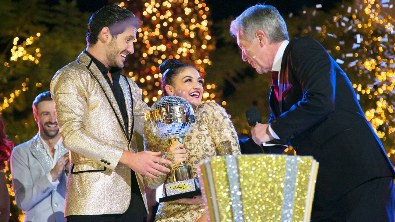 Laurie Hernandez goes on 'Ellen,' gets huge surprise from 'Law & Order ...