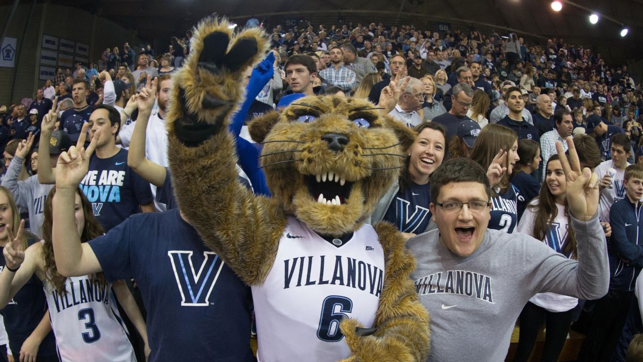 Villanova Wildcats back at No. 1 in Associated Press Top 25 men's ...