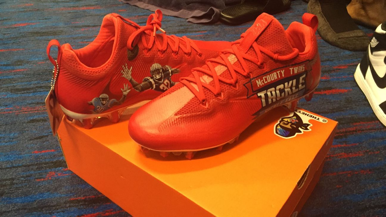 NFL reverses course on allowing Titans, Browns to wear special cleats ...