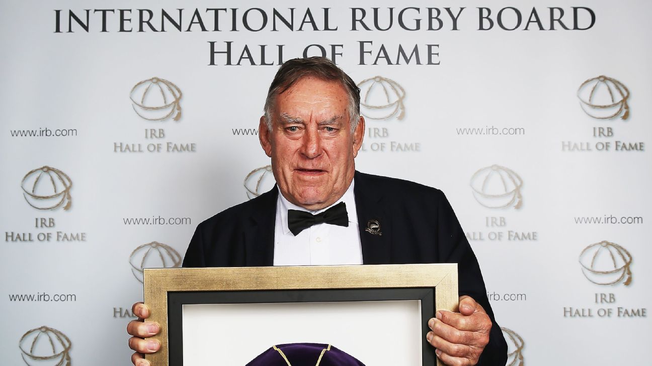Hometown statue for All Blacks rugby great Sir Colin Meads - ESPN