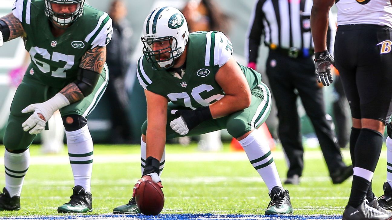 New York Jets will see changing of the guard on offensive line - ESPN ...
